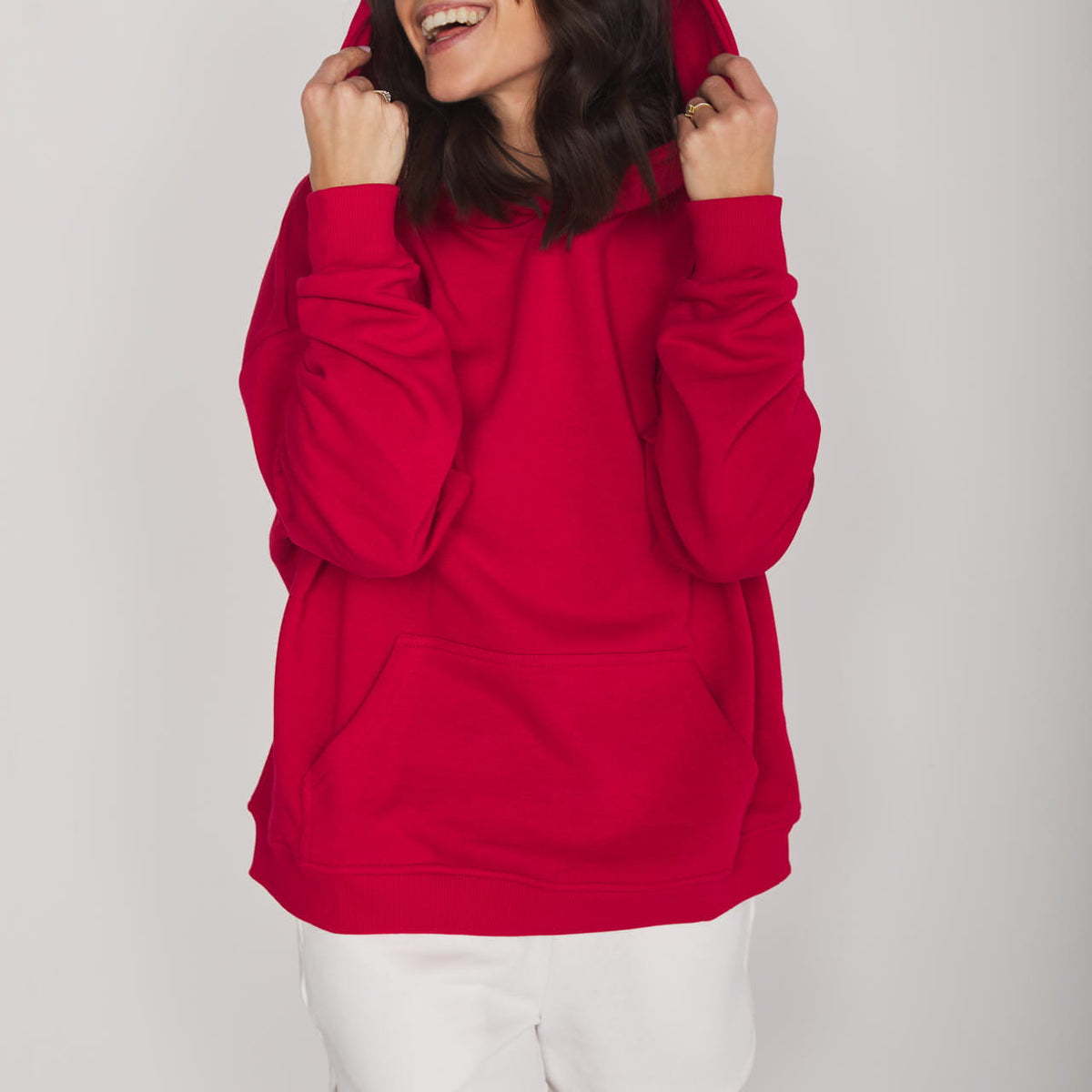 More Fridays hoodie Raspberry Red – MKTP